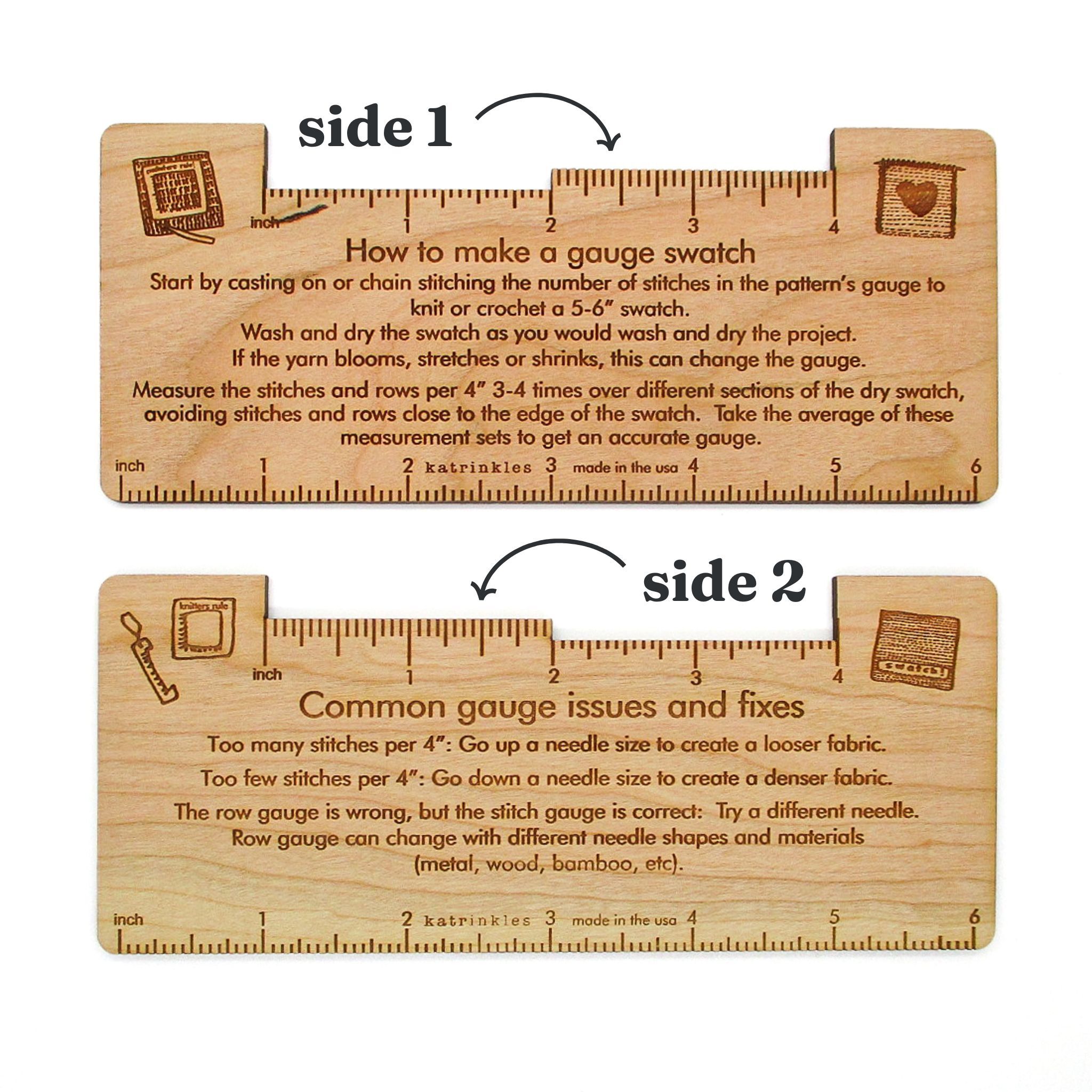 Trouble Shooting Gauge Swatch Tool | Yarn Social